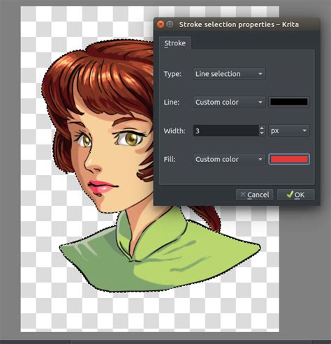 Stroke Selection — Krita Manual 5 2 0 Documentation