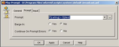 The Play Prompt Step Contact Center Express Cisco DevNet