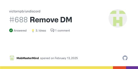 Remove DM Victornpb Undiscord Discussion 688 GitHub