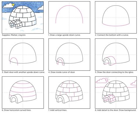 How To Draw An Igloo R Howto