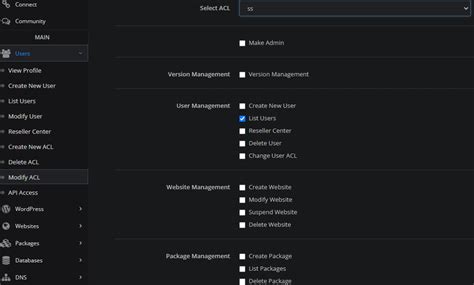User Management In CyberPanel
