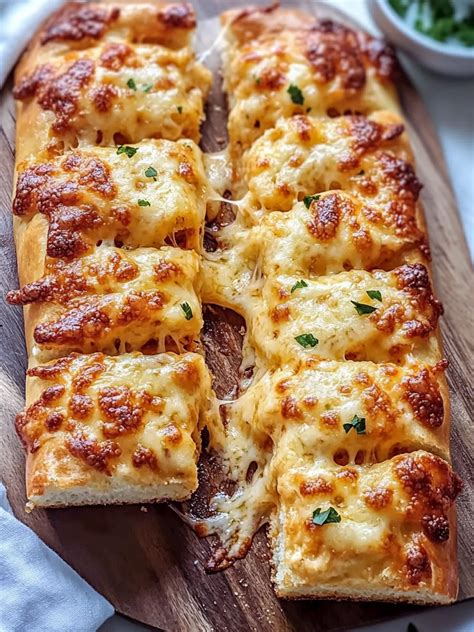 Irresistible Copycat Dominos Stuffed Cheesy Bread Recipe