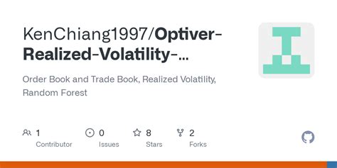 Github Kenchiang1997 Optiver Realized Volatility Prediction Order Book And Trade Book