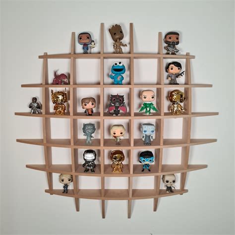 Funko Pop Round Display Shelf Custom Wall Display Unit MDF Etsy UK