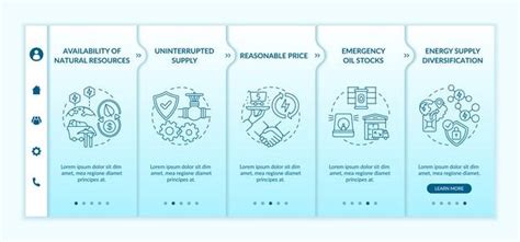 Premium Vector Energy Secure Factors Onboarding Template