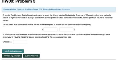 Solved Hw09 Problem 3 Problem Value 3 Points Problem