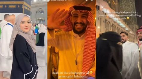 5 Momen Wirda Mansur Dikawal 3 Pria Tampan Ngaku Naik Haji Diundang