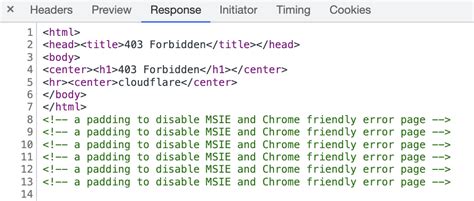 Cloudfare Error Response On Requests Render