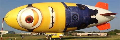 Matt Takes A Ride On Despicable Me 2s Despicablimp