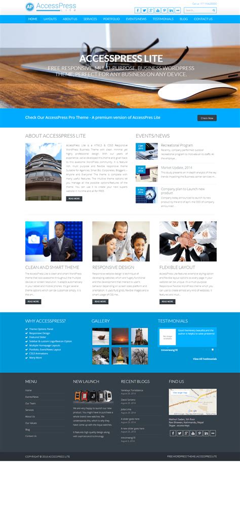 9 Best Free Responsive Wordpress Themes Inkthemes