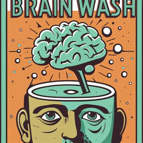 Logo Design For Brain Wash Media Creative Brain Illustration With Artistic Typography Ai Logo