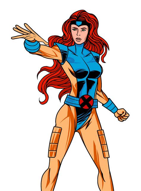 Jean Grey 90s X Men By Gianfranco Autilia By Gianfrancoart On Deviantart