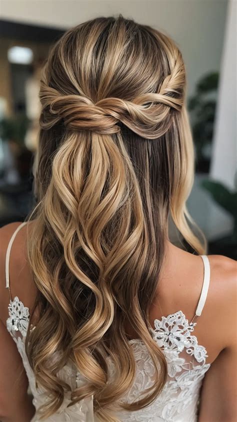 Trendy Half Up Half Down Wedding Hairstyles For 2023 Cheer Lives