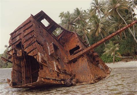 Dirk Hr Spennemann Modern Shipwrecks In The Marshall Islands Wreck