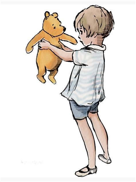 Winnie The Pooh And Christopher Robin Silhouette