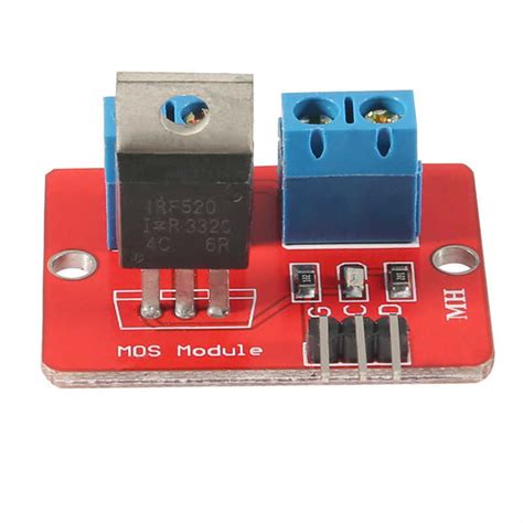 10pcs Arduino Mosfet Mcu Arm For Raspberry Pi 33v 5v Irf520 Power Mos Driver Module Pwm Dimmin