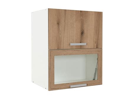 Кухненски шкаф горен с две повдигащи врати In Vh60 дъб артизан • Модулна кухня In дъб артизан