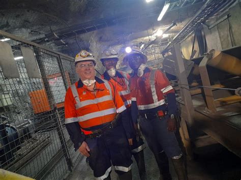 Shadrack Boakye Assiamah On Linkedin Ensuring Underground Tour To Achieve Better And