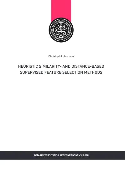 Step By Step Algorithm Of Fsae Heuristic Similarity And Distance