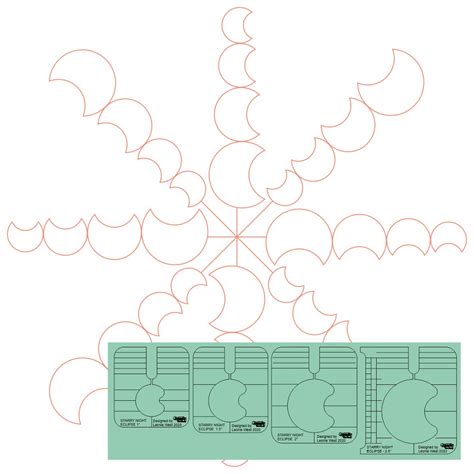 Westalee Design Eclipse Templates Sew Steady