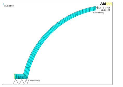 Mesh With Structural Boundary Conditions In Fluent Download Scientific Diagram