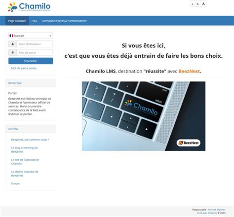 Chamilo Lms Edtech Formation Entreprise Elearning Les Services Officiels Pour Chamilo Lms