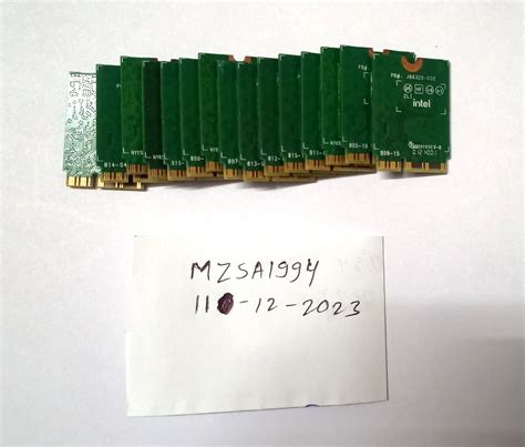 Intel Ax201 Wifi Card And Desktop Antenna Kit Compatible With 10th