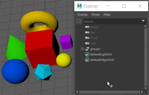 Group Objects Together