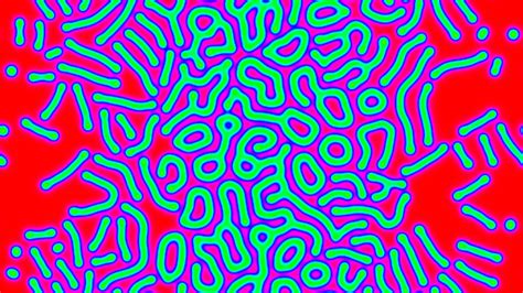 Some Images From A Reaction Diffusion Model Link To Video Tutorial In The Comments R