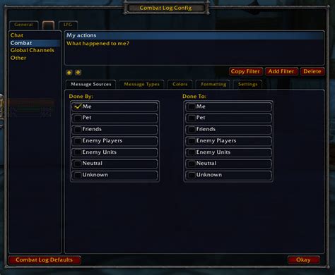 Help Wow Classic Combat Log Tab Is Missing Rwowui