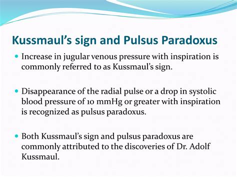 Jugular Venous Pressure Pptx