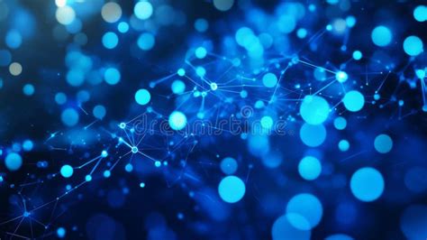 Data Visualization Network Connection Structure Science Background