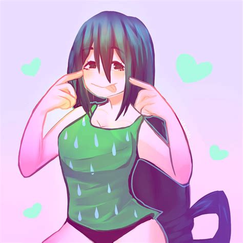 Tsuyu Asui Fanart By Hivanss On Deviantart