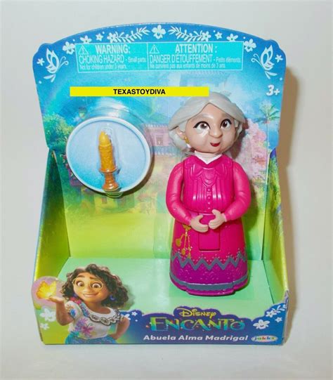 Abuela Alma Madrigal Disney Encanto Movie 3 Figure And Candle New 2022