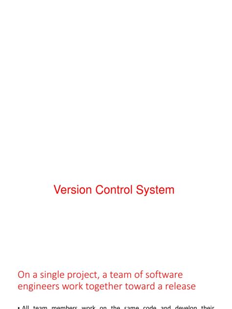 Chapter 4 Version Control Systems Using Git Pdf Version Control