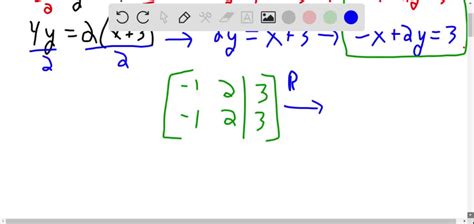 solved write each system as a matrix and solve it by gaussian