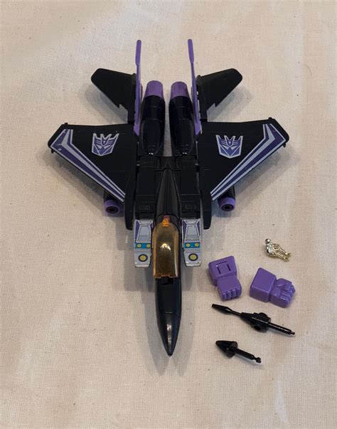 1984 Original Transformers Decepticon Skywarp F 15 Inomplete Wo Box