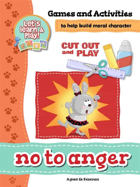 No To Anger Games And Activities Icharacter