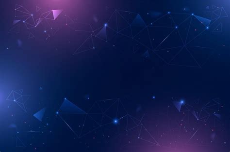 추상적 인 기술 배경 무료 벡터