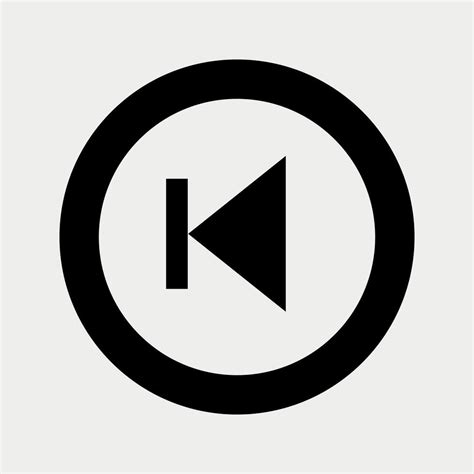 Multimedia Reverse Button Icon 55499402 Vector Art At Vecteezy