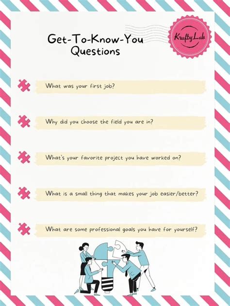 50 Fun Get To Know You Questions For Work Teams
