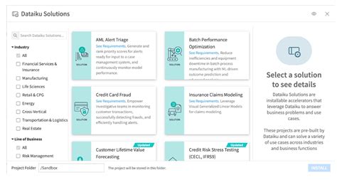 Dataiku Solutions How They Work And How To Use Them