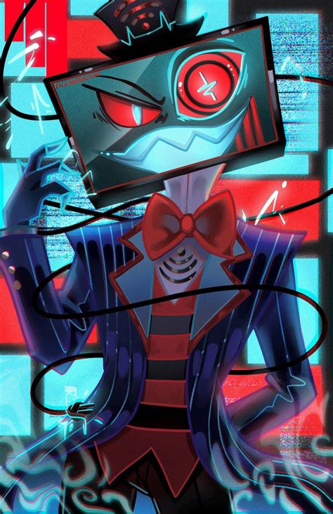 Hazbin Hotel Vox Art Print Etsy