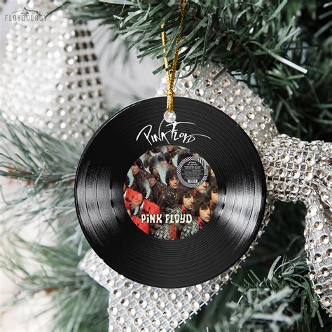 The Piper At The Gates Of Dawn Pink Floyd Vinyl Disk Ceramic Ornament