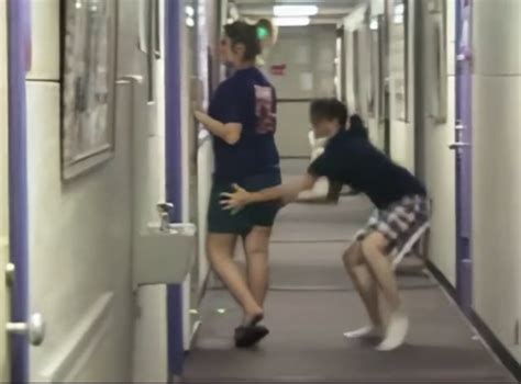 College Girl Pantsed Naked