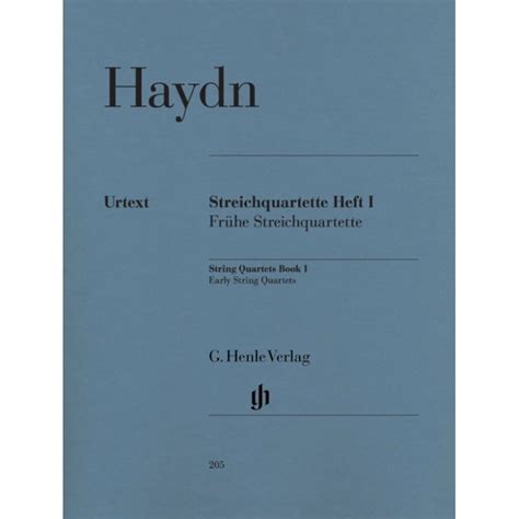 Haydn String Quartets Volume 1 Early String Quartets Drum Acoustic