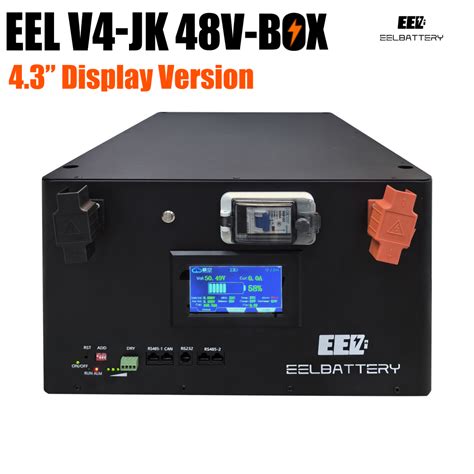 Eel 48v 16s Server Rack Diy Box Built In Smart Bms Stackable Typesuit For 230280302ah Cells
