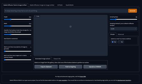 Stable Diffusion Web Ui Share True Image To U