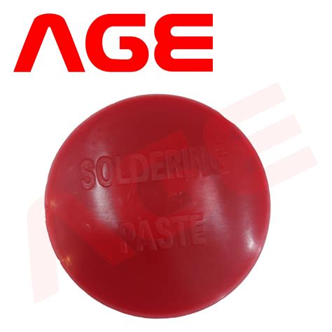 น้ำยาประสานบัดกรี ตลับสีแดง Soldering Flux Paste Agebkk จำหน่ายและนำเข้า Arduino Board Sensor