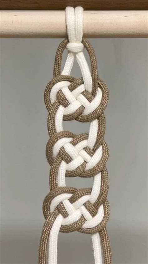 macrame basic knot series 5 josephine knot🌱 macrame patterns macrame macrame patterns tutorials